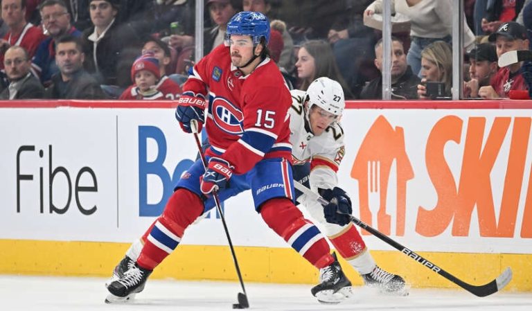 Alex Newhook Out 10-12 Weeks With High Ankle Sprain – HabsWorld.net